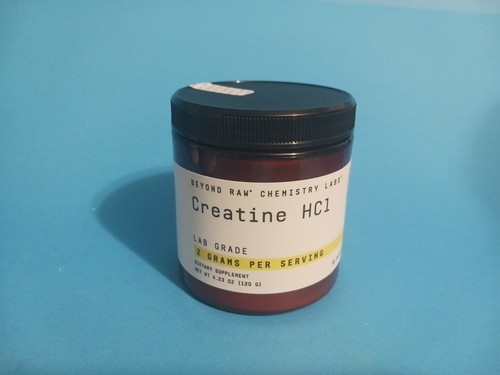 Beyond Raw Chemistry Labs Creatine HCl, 60 Servings, Improves Muscle ...