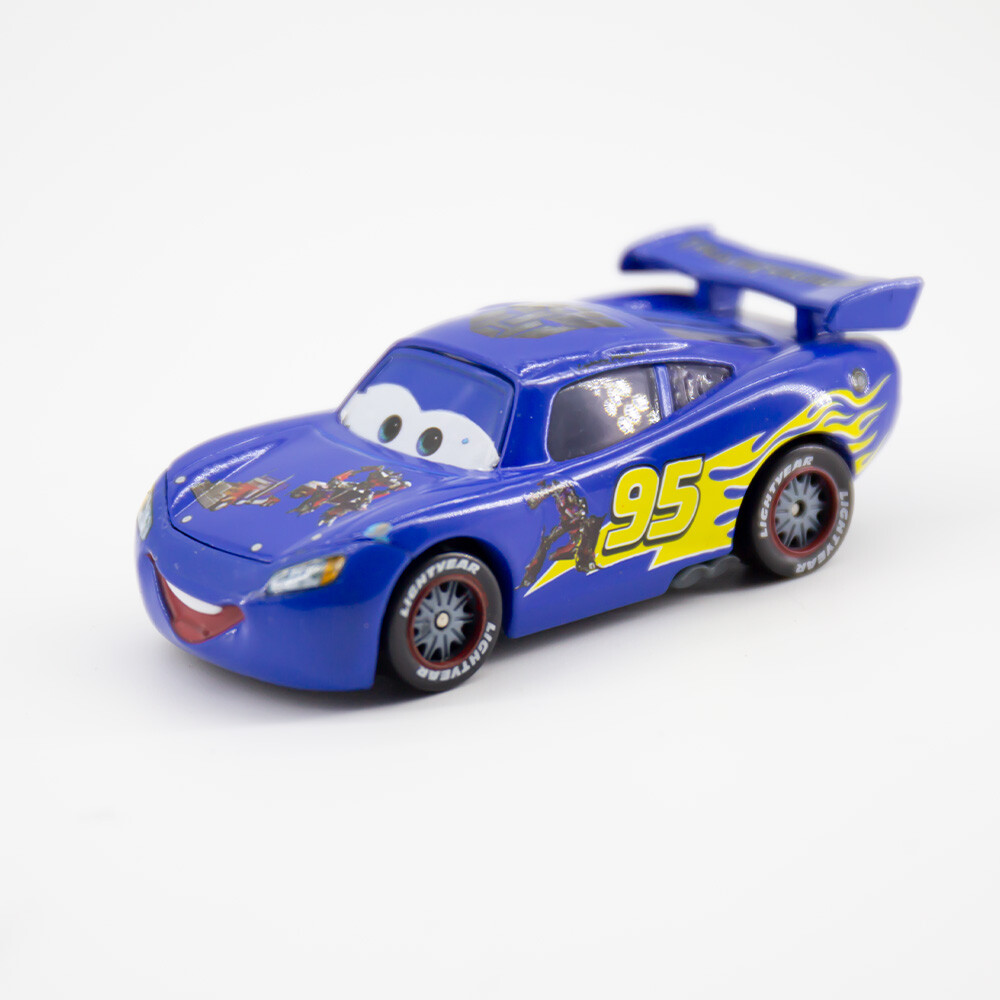 Disney Pixar Cars Transformers Lightning McQueen 1:55 Diecast Model Car ...