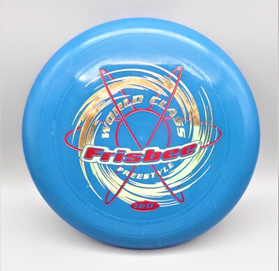 Vintage Blue 1996 WHAM-O Frisbee World Class Freestyle 160g | eBay