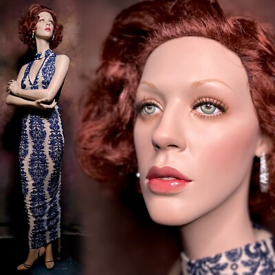 ROOTSTEIN Rare Vintage Mannequin Realistic Cerstin Weiss Full Life Size ...