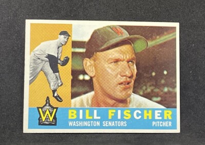 1960 Topps #76 Bill Fischer Washington Senators (EX+/EXNM) | eBay