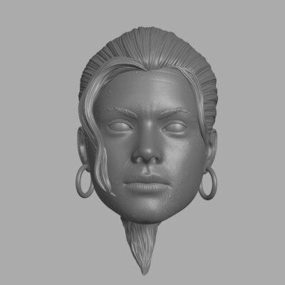 GTA6 Lucia v2 custom head for Grand Theft Auto & other video game ...