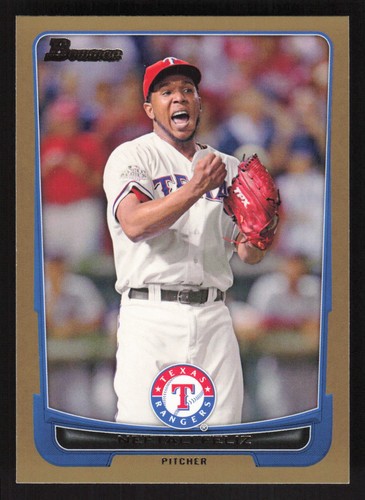 2012 Bowman Gold Neftali Feliz #121 Texas Rangers | eBay