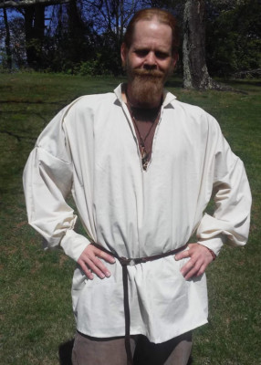 HANDSTITCHED linen colonial SCA outlander or Renaissance shirt | eBay