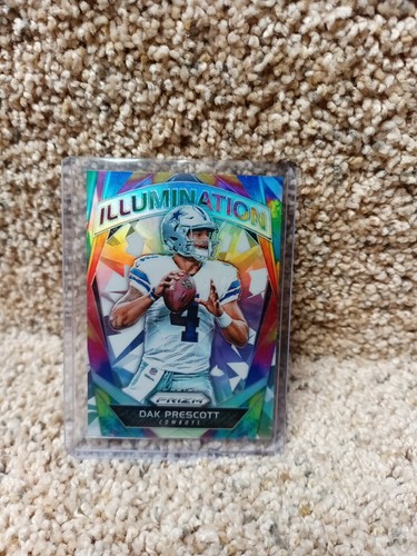 2017 Panini Prizm Silver Illumination Refractor Dak Prescott #67 Second ...
