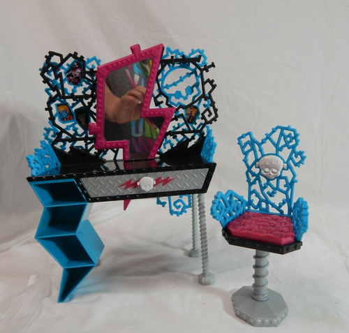 Monster High Frankie Stein Vanity Playset Vanity Chair Only No ...