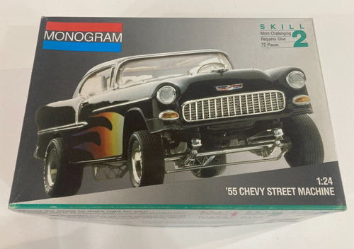 Monogram 1955 55 Chevy Street Machine Car Model Kit 1/24 scale 2211 | eBay