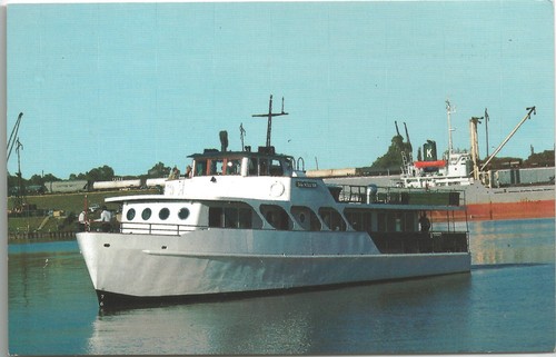 Port of Houston Postcard: M/V Sam Houston, Ship Channel, Houston, Texas ...