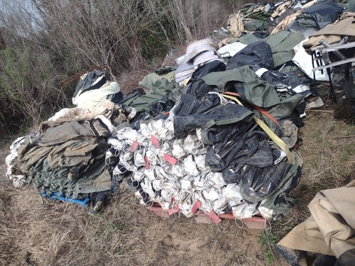 Lot of 40+ BIG US Military Tent Shelters Drash Base-X Utilis Airbeam GP ...
