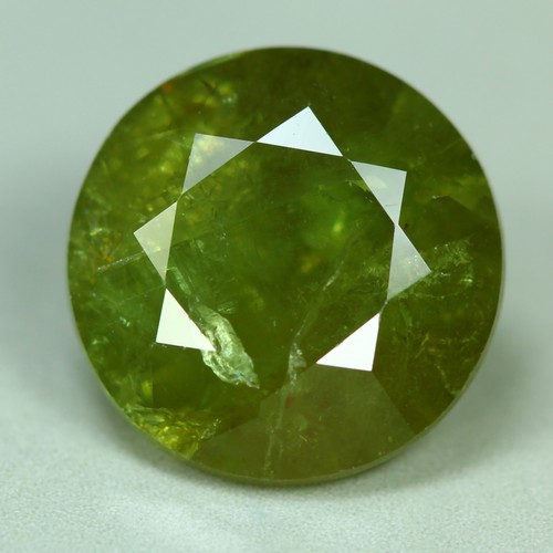 3.12 Cts_Great Loose Gemstone_100 % Natural Green Demantoid Garnet ...