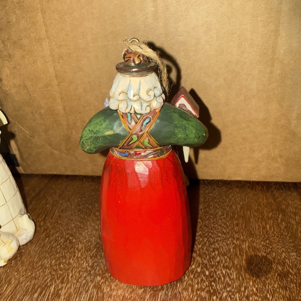 Jim Shore Frohe Weihnachten German Santa Figurine Cuckoo Clock Stein ...