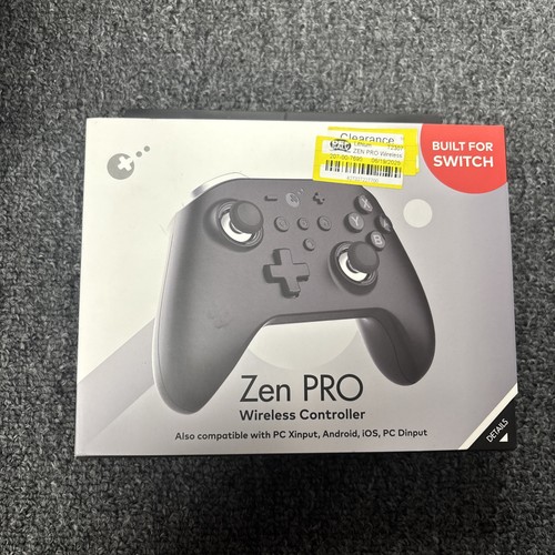 ZEN PRO Wireless Gaming Controller - Black Switch PC XINPUT Android ...