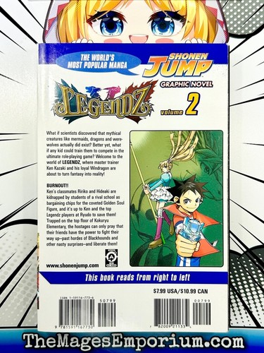 Legendz Vol 2 Used Manga English Language Graphic Novel Comic Book | eBay