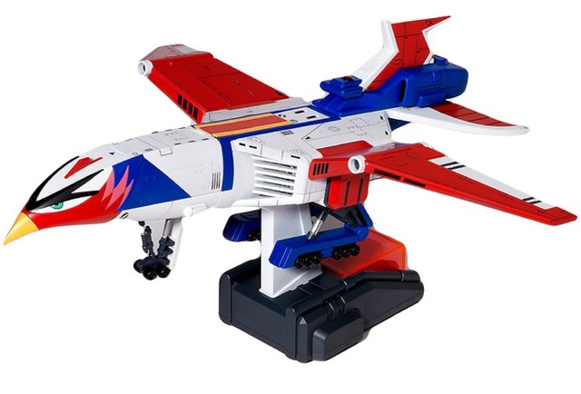 Academy 15776 Gatchaman 2 God Phoenix Spacecraft Model W LED 5 Figures ...