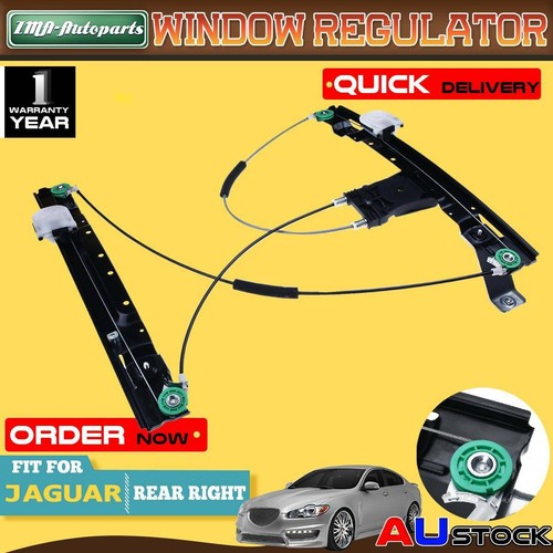 Rear Right Electric Window Regulator w/o Motor for Jaguar XJ XJR X351 ...