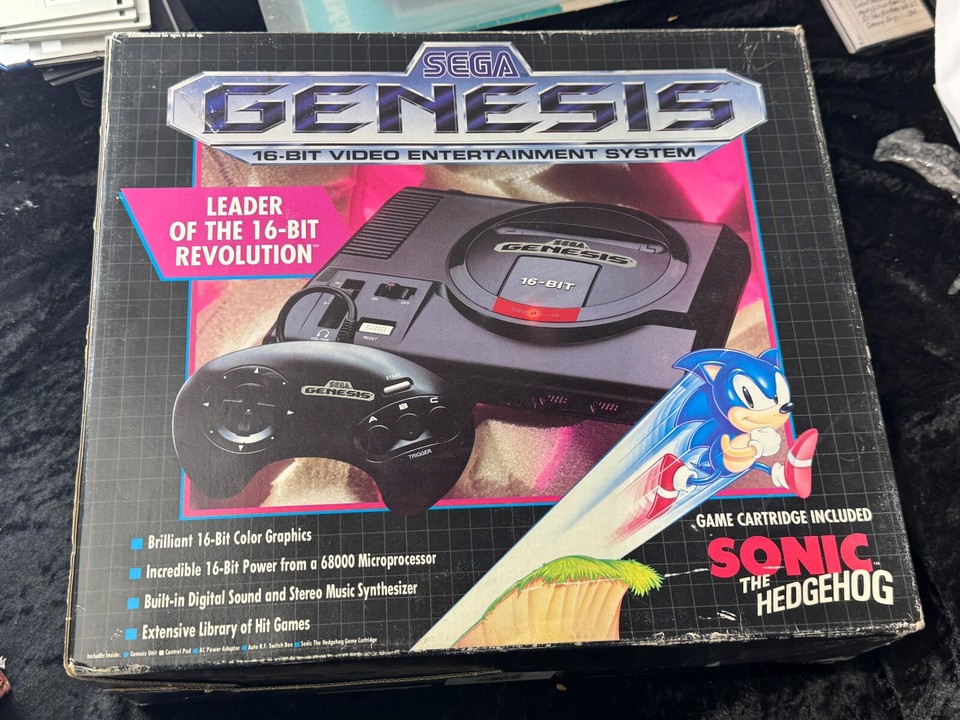 Sega Genesis Model 1 Vintage Gaming System Console System | eBay