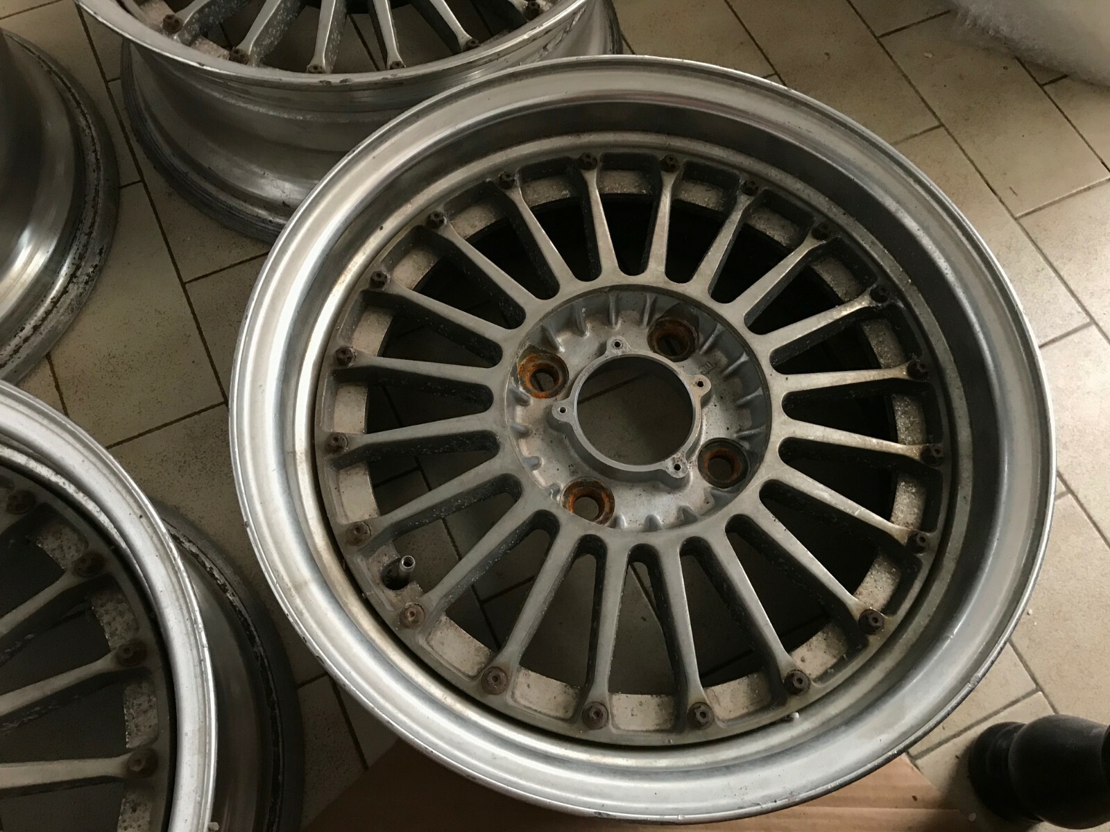 JDM WORK Ewing 2 II fins 15" rims wheels for ae86 mesh ta22 datsun ta23 ...