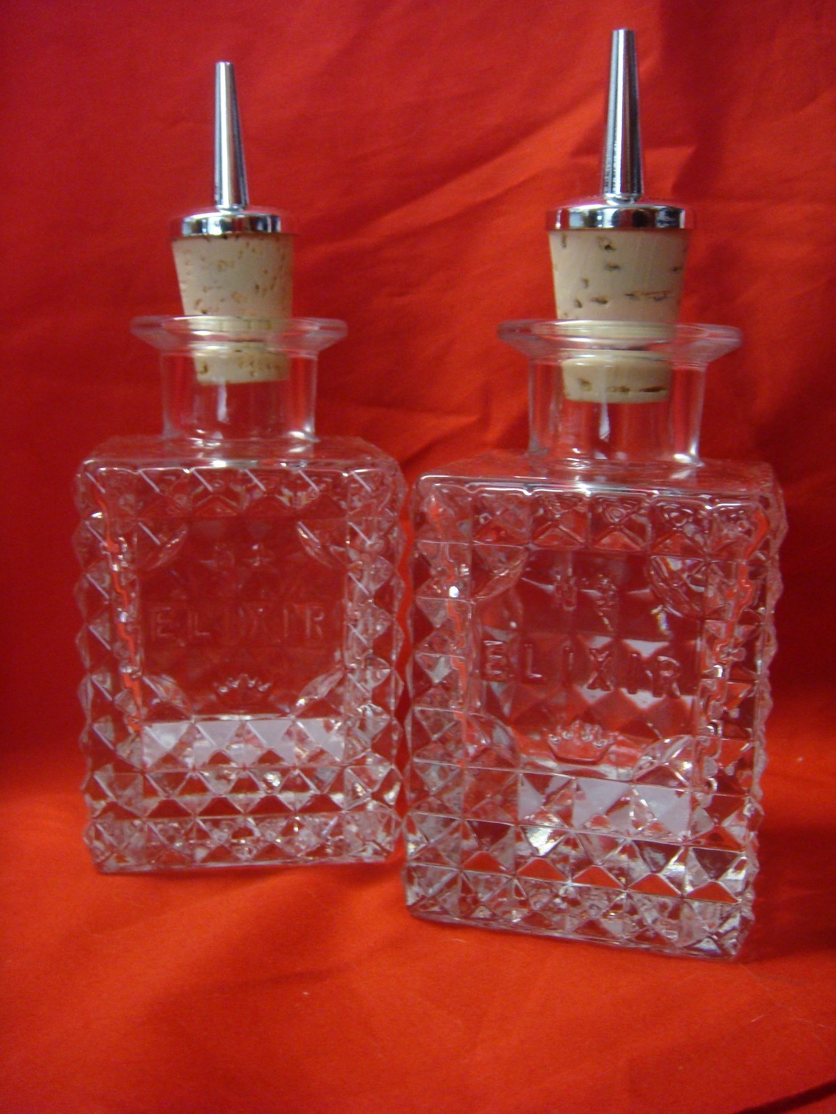 LUIGI BORMIOLI DASH 100ml BITTER BOTTLES ELIXIR No#1 WITH POURER 2/PACK BRANDNEW | eBay Australia