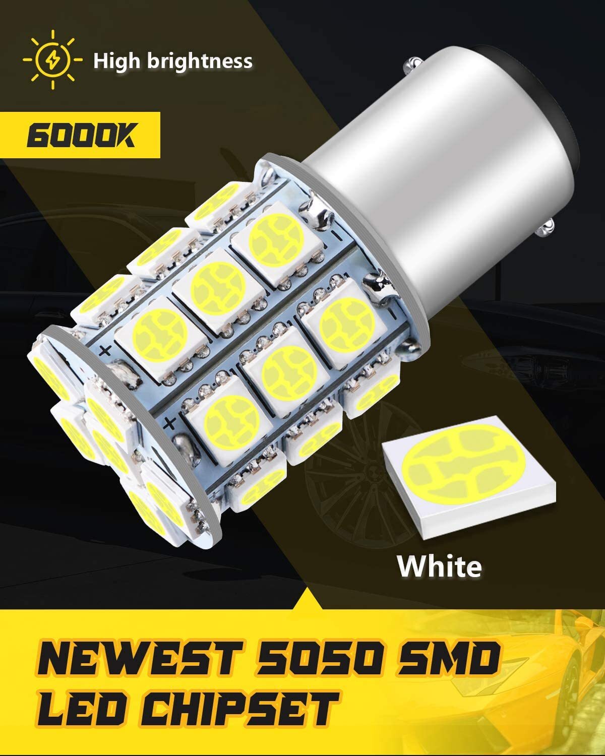 2 Headlight LED Bulbs for John Deere LX255 LX266 LX277 LX279 LX280 ...