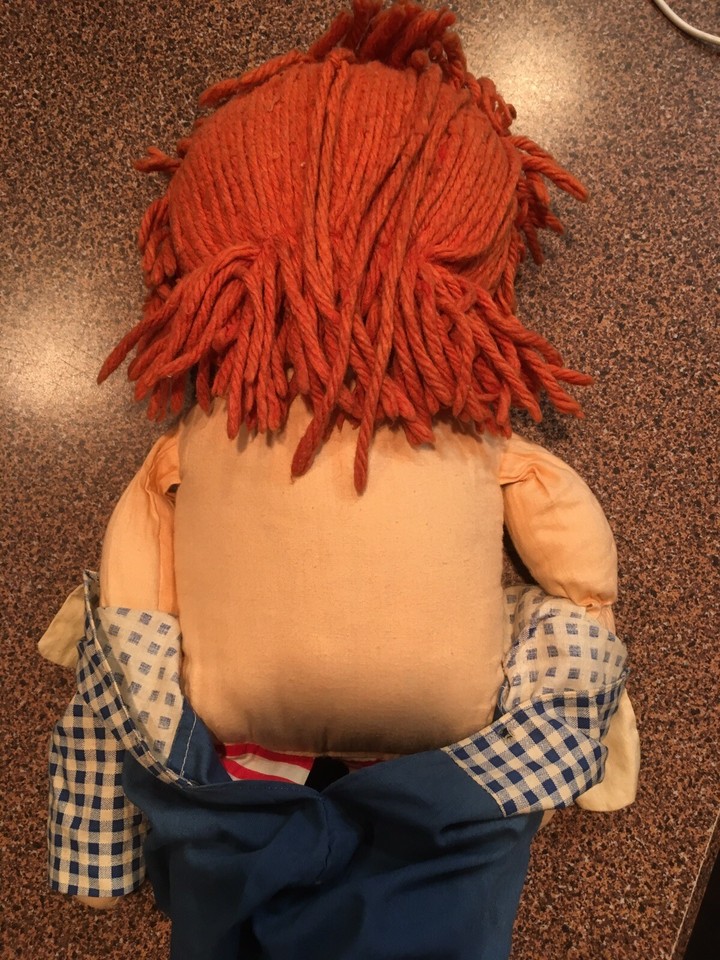 RARE GEORGENE RAGGEDY ANDY 1940’S 22” ORIGINAL OUTFIT! | eBay