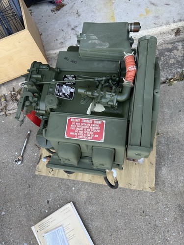 Teledyne Wfi Model 4 A032 4engine Gasoline Military Standard 4 Cylinder