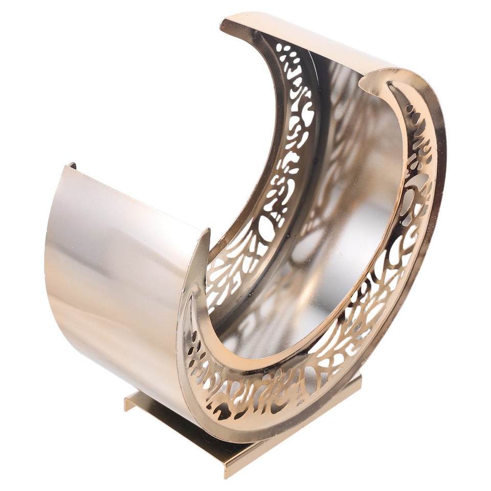 Ramadan Serving Tray: 3d Moon Tableware Fruit Container Table ...