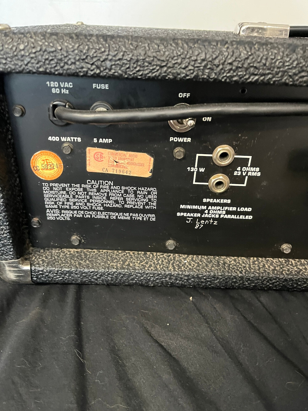Vintage Peavey Monitor Series 260 Power Amplifier 130 Watt Head | eBay