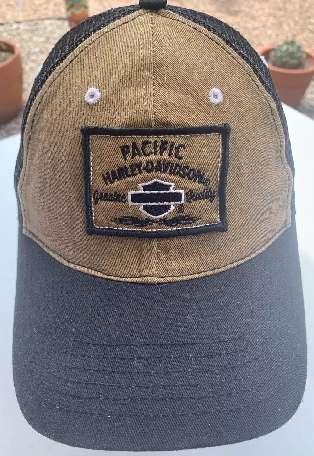 HARLEY DAVIDSON PACIFIC TURBINE Mesh Hat Snap Back Ha… - Gem