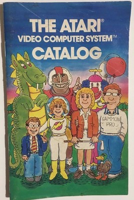 ATARI VIDEO COMPUTER SYSTEM CATALOG (1980) revision D | eBay