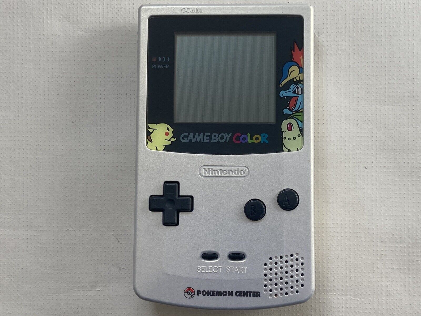 Nintendo Game Boy Color GBC Pokemon Center Limited Edition Console ...