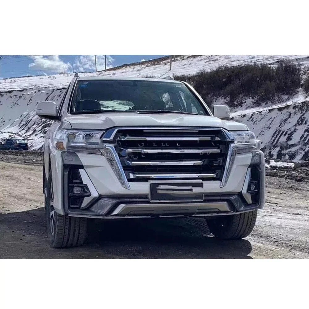 Land cruiser LC200 FJ200 GRJ200 front grill and bumper face lift Kit | eBay