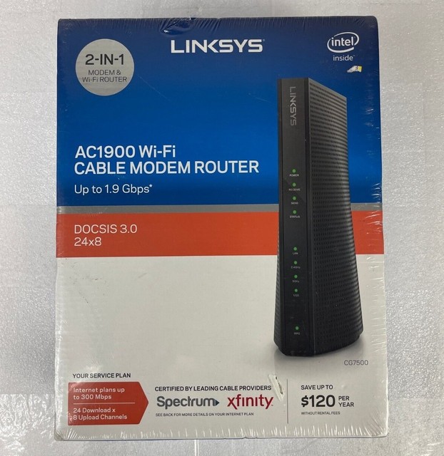 Linksys AC1900 Dual-Band Wi-Fi Router - CG7500 for sale online | eBay