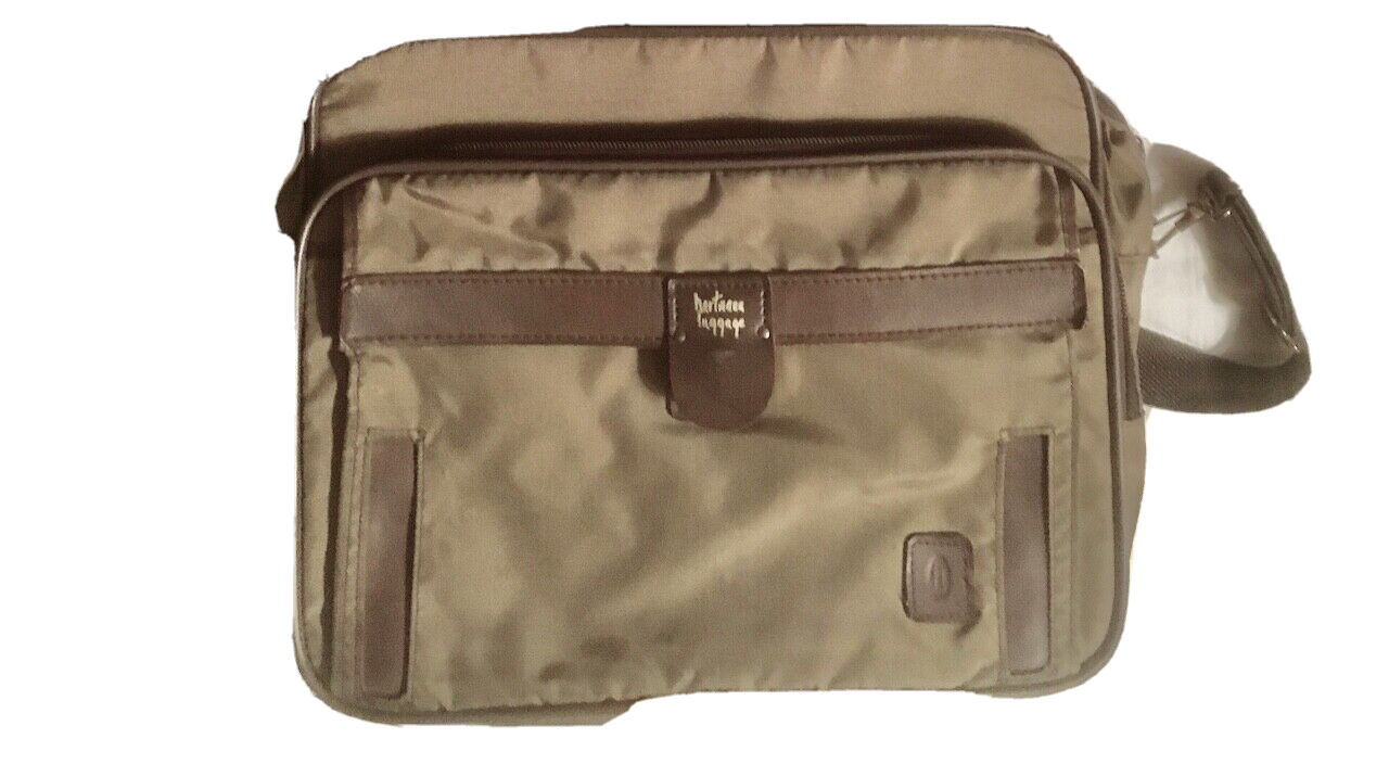 Hartman Classic Ballistic Nylon & Leather Lap-Top Bag | eBay