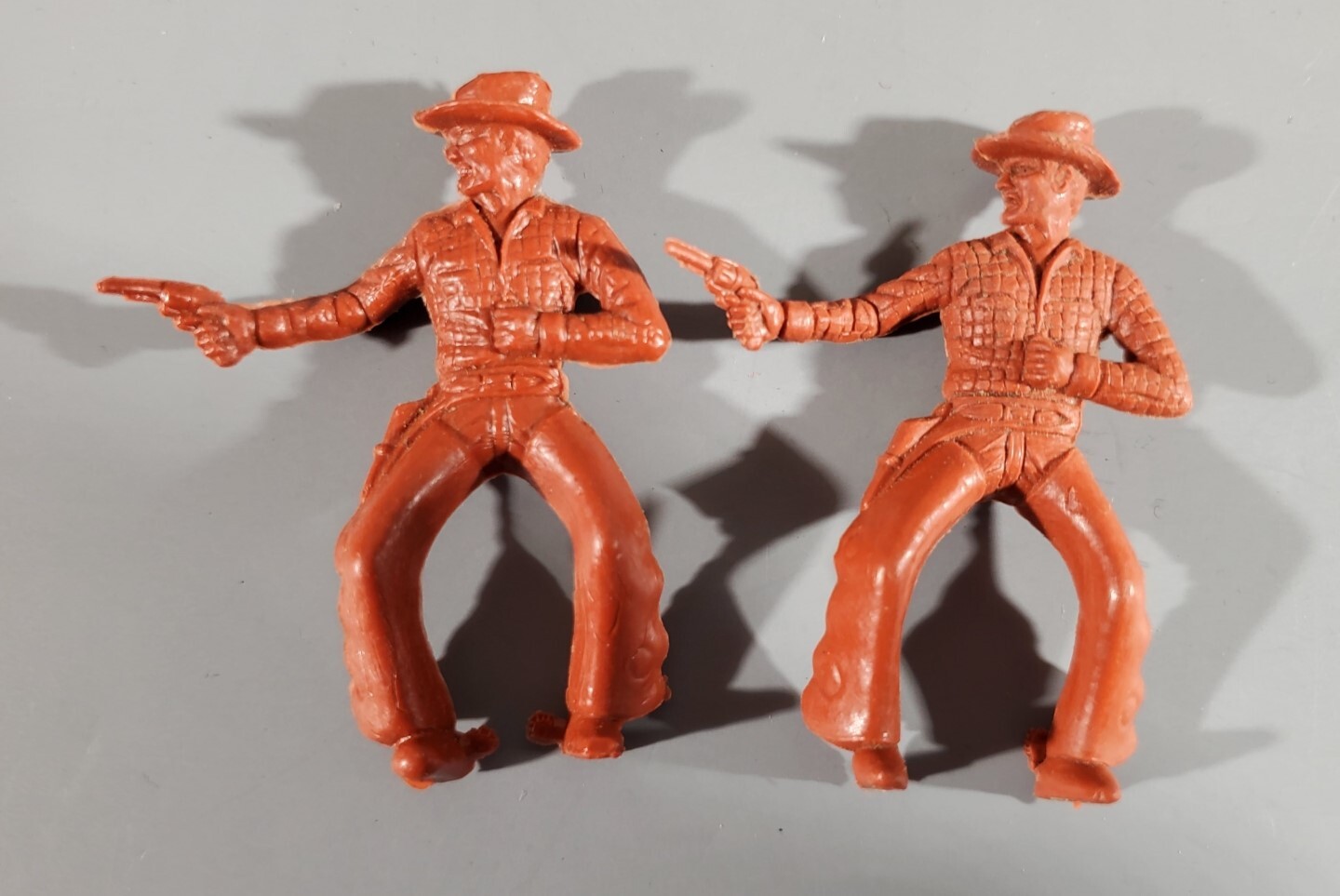 11 VINTAGE MPC TOY PLASTIC ASSORTED COWBOY FIGURES | eBay