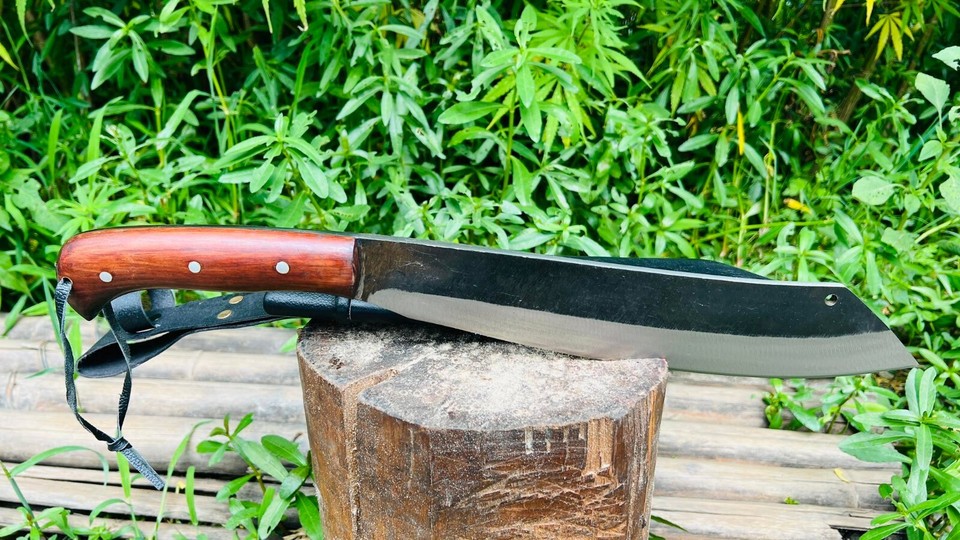EGKH-12 inches Hand forged Thai Parang knife-Jungle Knife-Parang ...