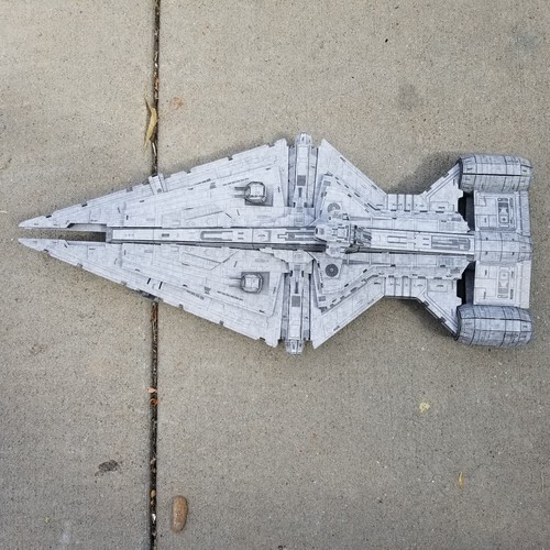Star Wars The Mandalorian Imperial Light Cruiser 3D Model 4D Puzzle 27 ...