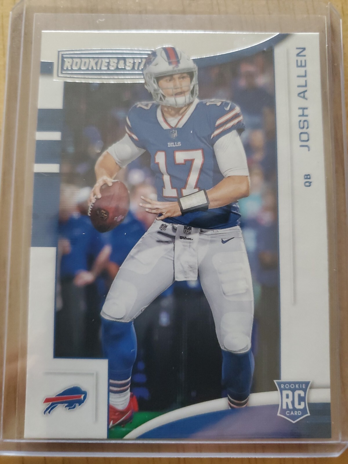 JOSH ALLEN 2018 PANINI ROOKIES & STARS ROOKIE BUFFALO BILLS RC | eBay
