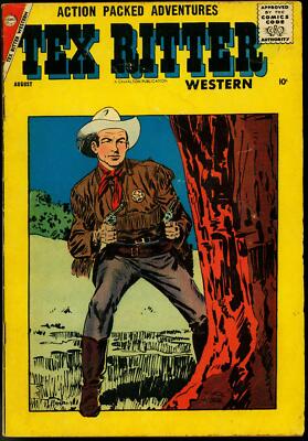 Tex Ritter Western--#42--1958--COMIC BOOK--Charlton--VG | eBay