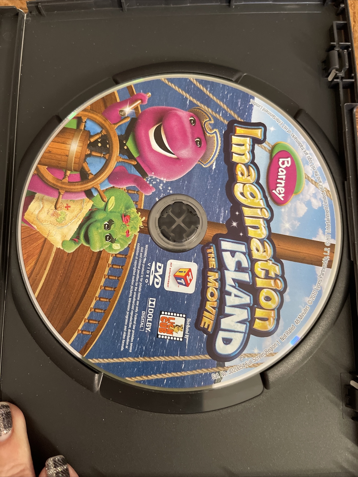 Barney Imagination Island The Movie DVD 694662200542| eBay