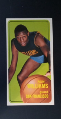 1970-71 Topps Ron Williams Card #8 near mint (see scan) | eBay