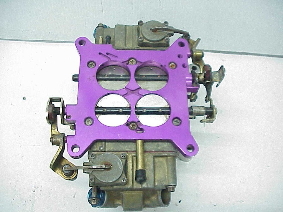 Holley 750 CFM Holley 4 Barrell Racing Alcohol Carburetor with Billet ...