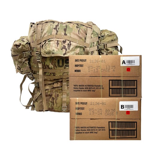 OCP Multicam MOLLE II Rucksack - Previously Issued & Insp 2025 A&B MRE Cs Combo | eBay