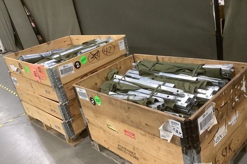 US Army Heavy Duty Folding Cot, NSN 7105-00-935-0422 / GOVERNMENT ...