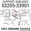 5320533901 Genuine Toyota SUPPORT SUB-ASSY 53205-33901 | eBay