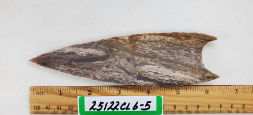 6.25" Clovis Spearhead - Lance Head - Drill Point - Knife - Hand ...