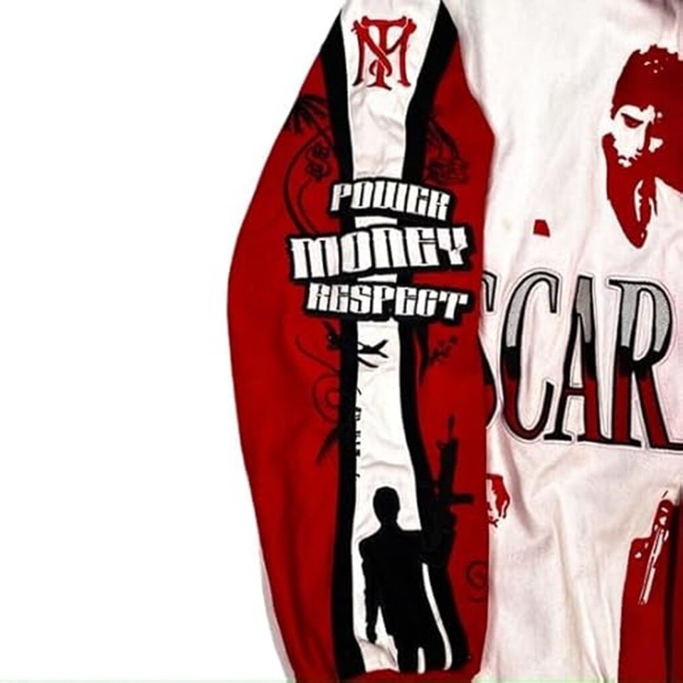 Tony Montana Scarface Jacket |Jeff Hamilton Scarface Jacket Red and ...