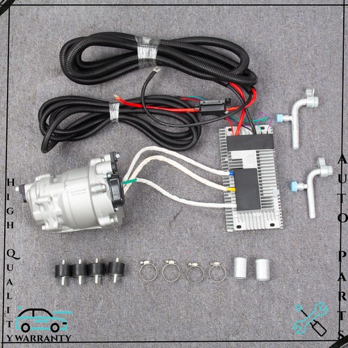 Electric AC Scroll Compressor Universal Car Air Conditioner A/C ...