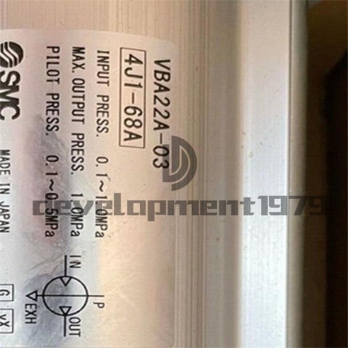 ONE NEW SMC VBA22A-03 booster valve | eBay