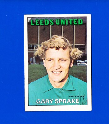 1972-1973 A&BC LEEDS UNITED Gary Sprake #17 Crease-free SET BREAK S&H ...