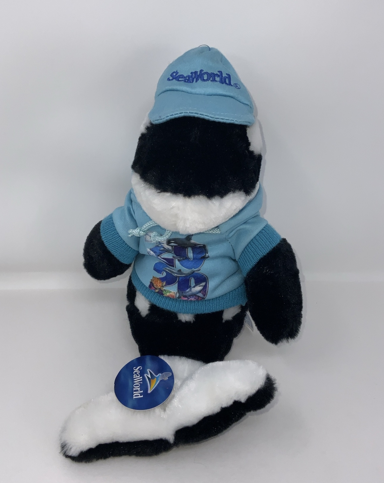 Sea World Shamu Orca With Hoodie 12" Plush Stuffed Animal | eBay